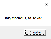 VBScript / MsgBox e InputBox – El blog de Tinchicus