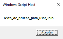 VBScript / Funciones para cadenas de texto – El blog de Tinchicus